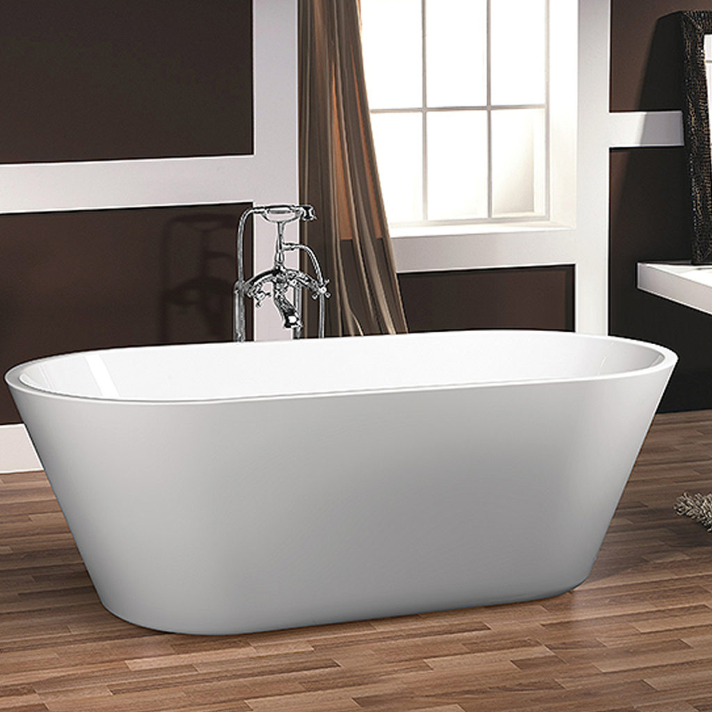 BAIGNOIRE SIMPLE OVALE FS1601 170X80X58 - Disconord